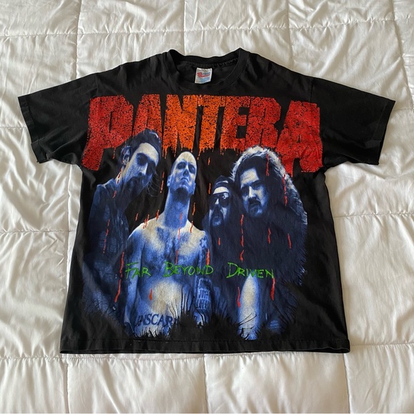 Hanes | Shirts | Vintage Pantera Far Beyond Driven 9s Shirt | Poshmark